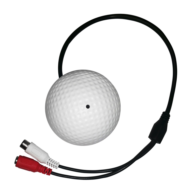 Sikker CCTV Microphone BNC RCA Audio input Security Mic w/ Power supply ...